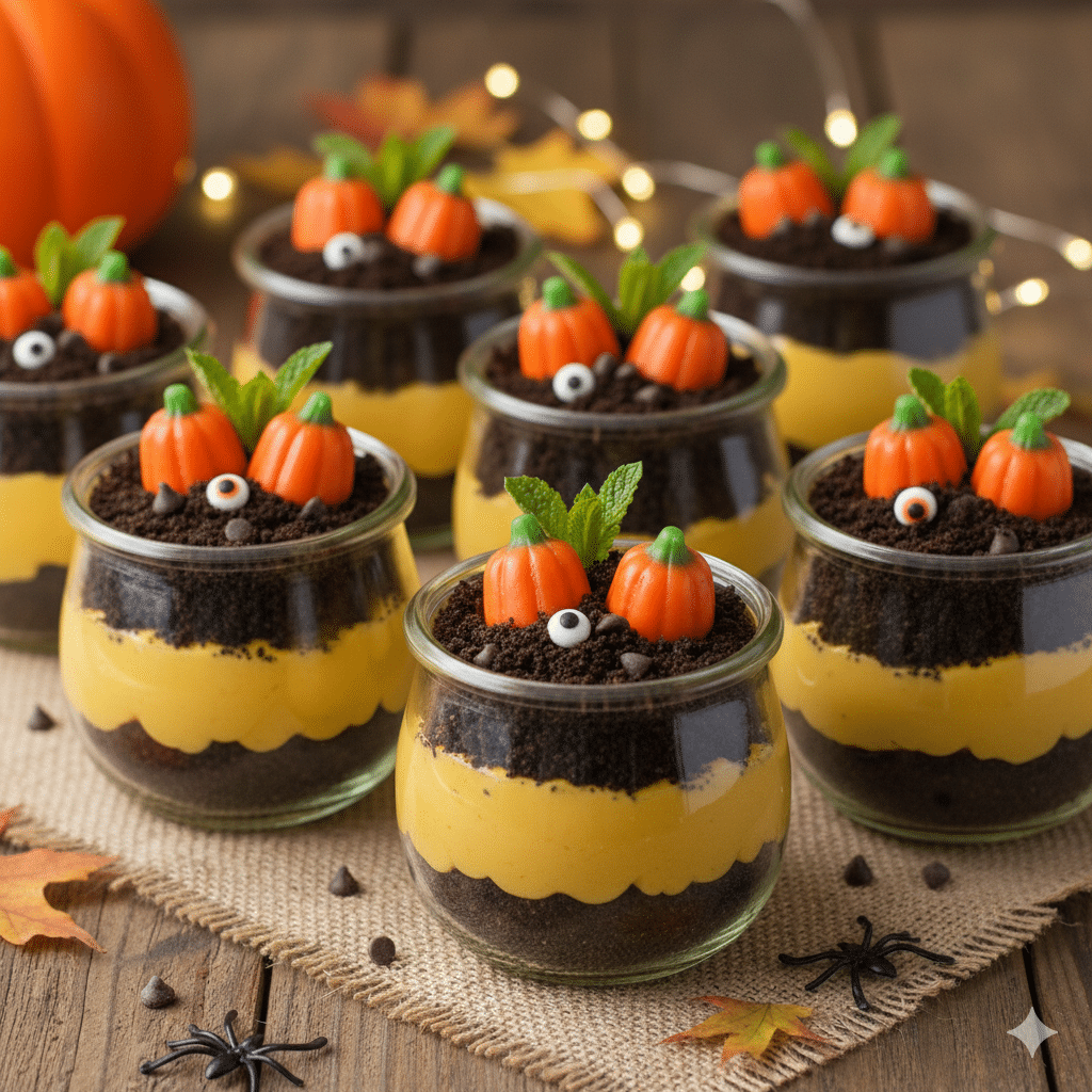 Pumpkin Patch Dirt Cups: A Fun Fall Dessert