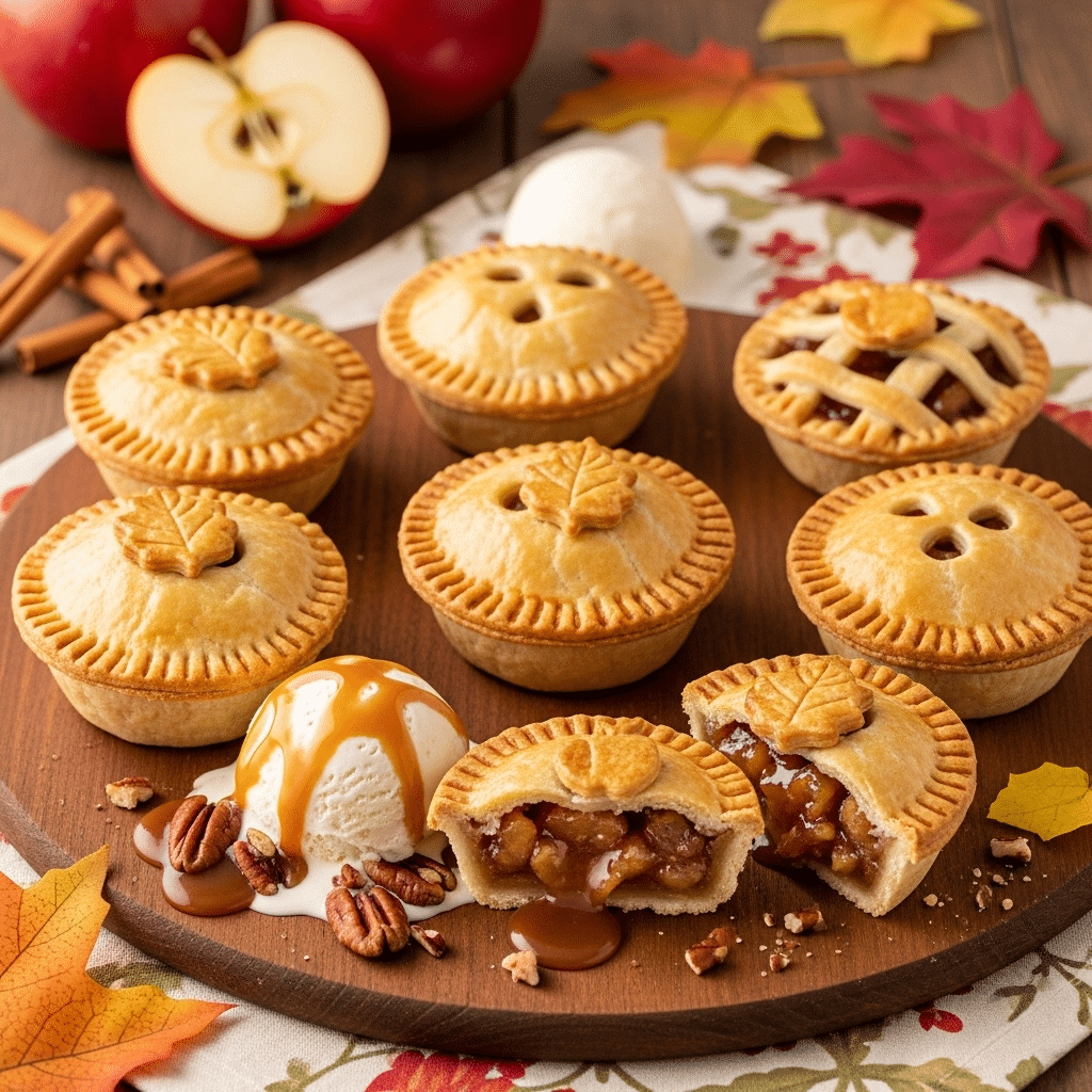 Mini Apple Pies: Bite-Sized Fall Perfection