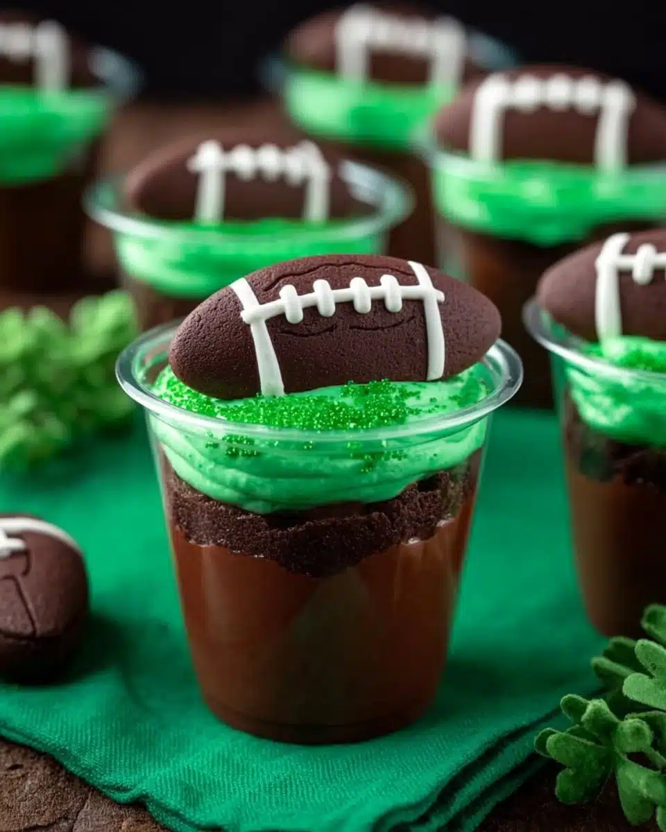 Football Themed Dirt Cups