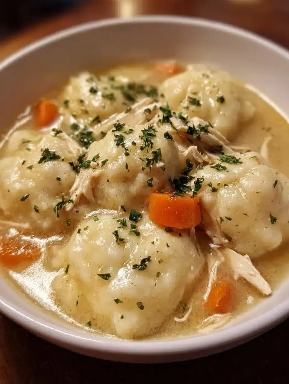Gluten Free Chicken and Dumplings