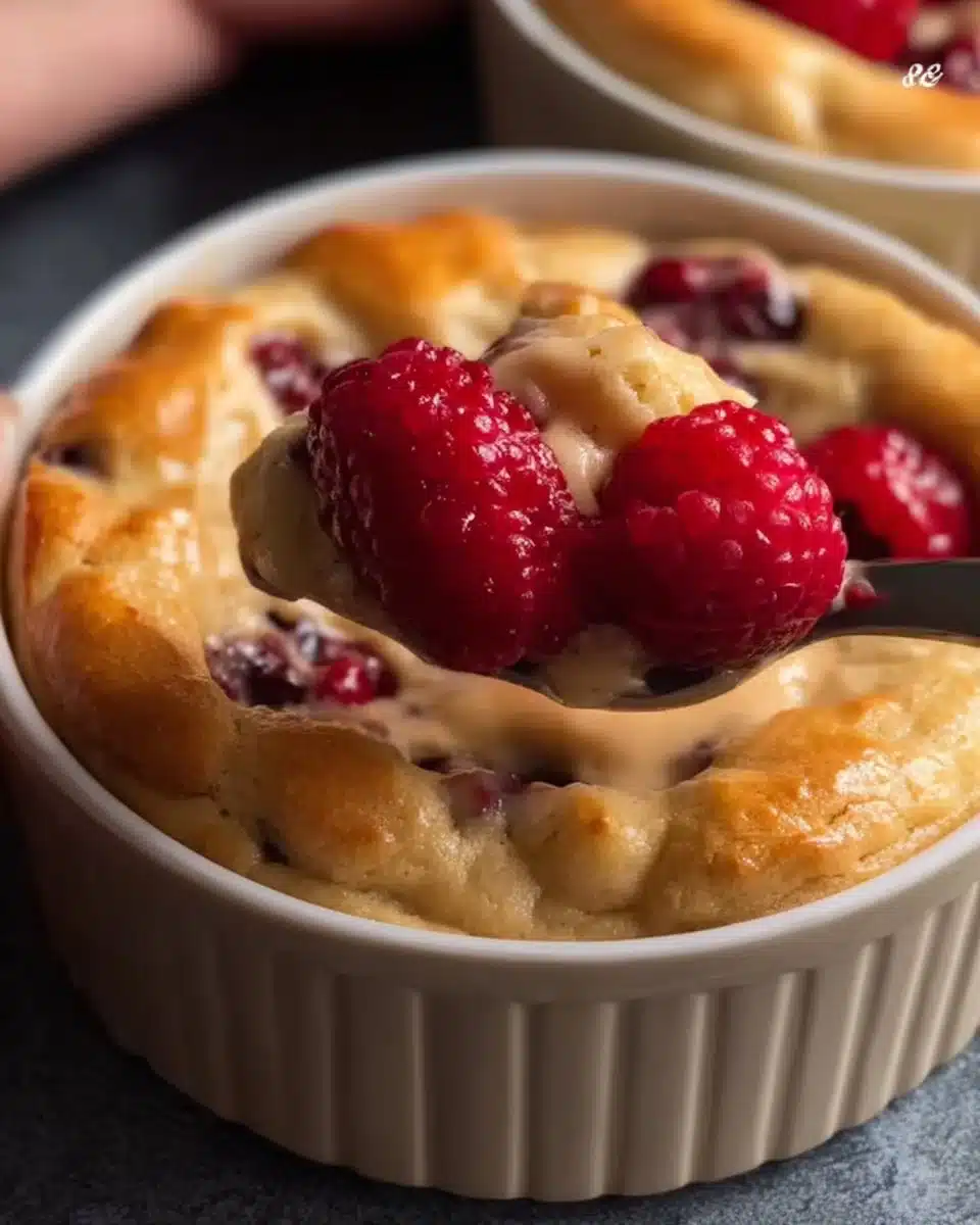 Single Serving Fluffy Baked Protein Pancake Bowls