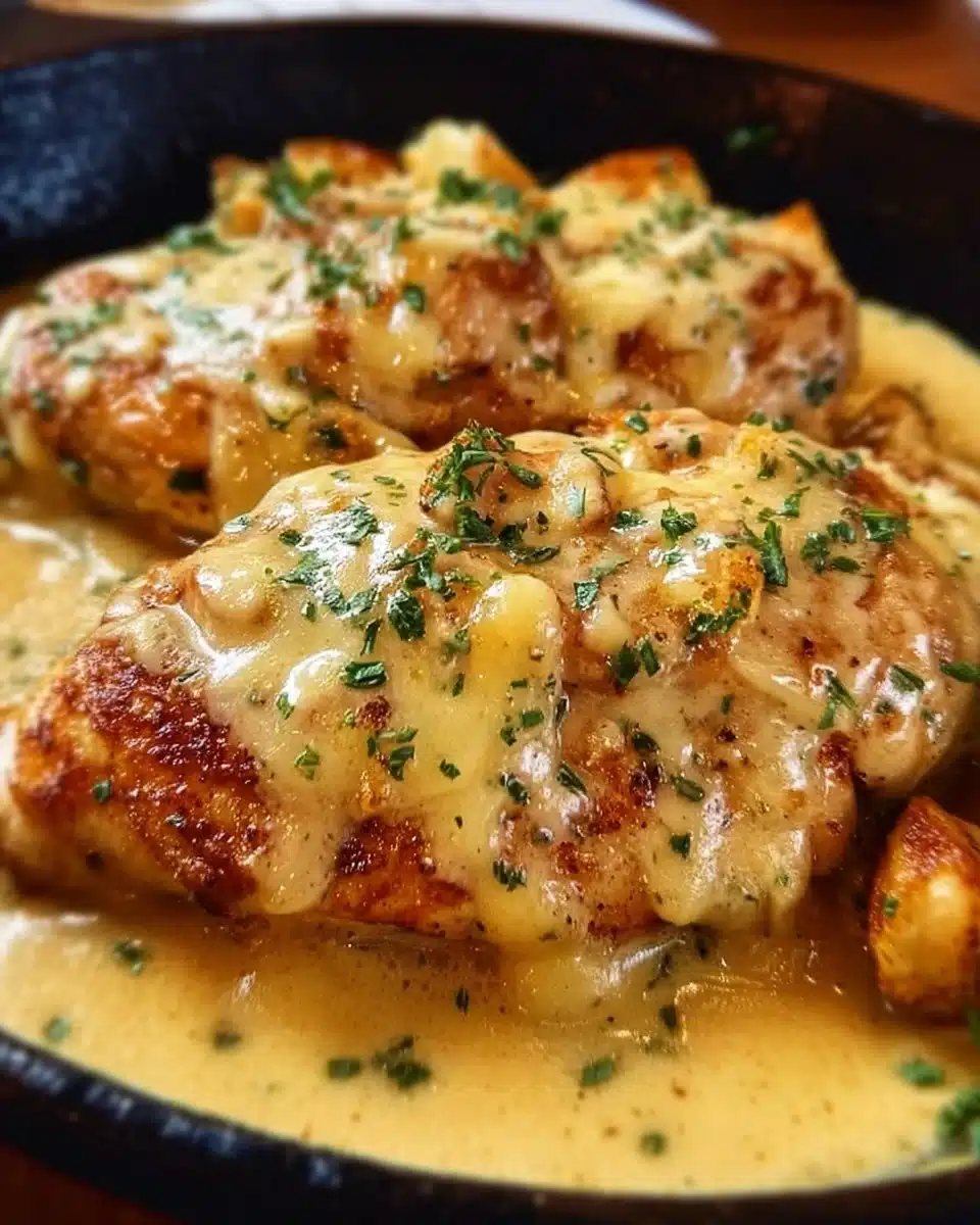 Texas Roadhouse Smothered Chicken with Jack Cheese