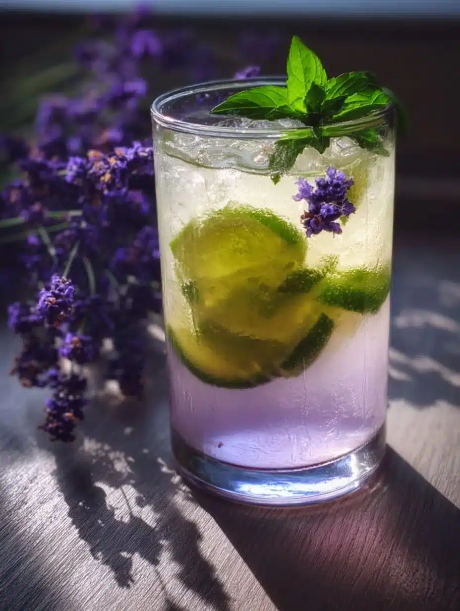 Virgin Lavender Mojito